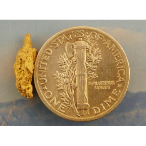 Small Gold Nugget | 1.18 Grams | www.GoldNuggetMan.com
