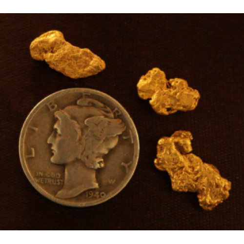 Small Nugget Collections | 3.10 Grams | www.GoldNuggetMan.com